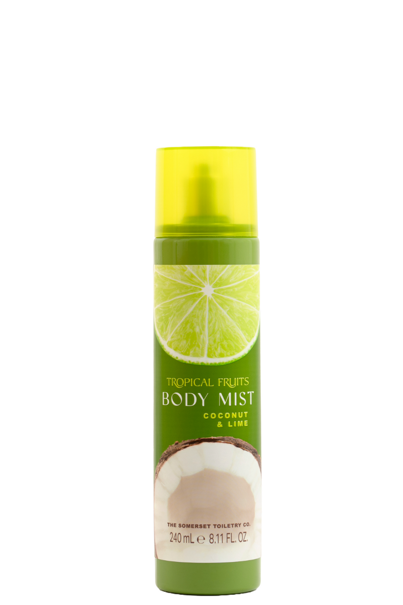 Tropical Fruits Body Mist 240ml Coconut & Lime – Beauty Garage NZ