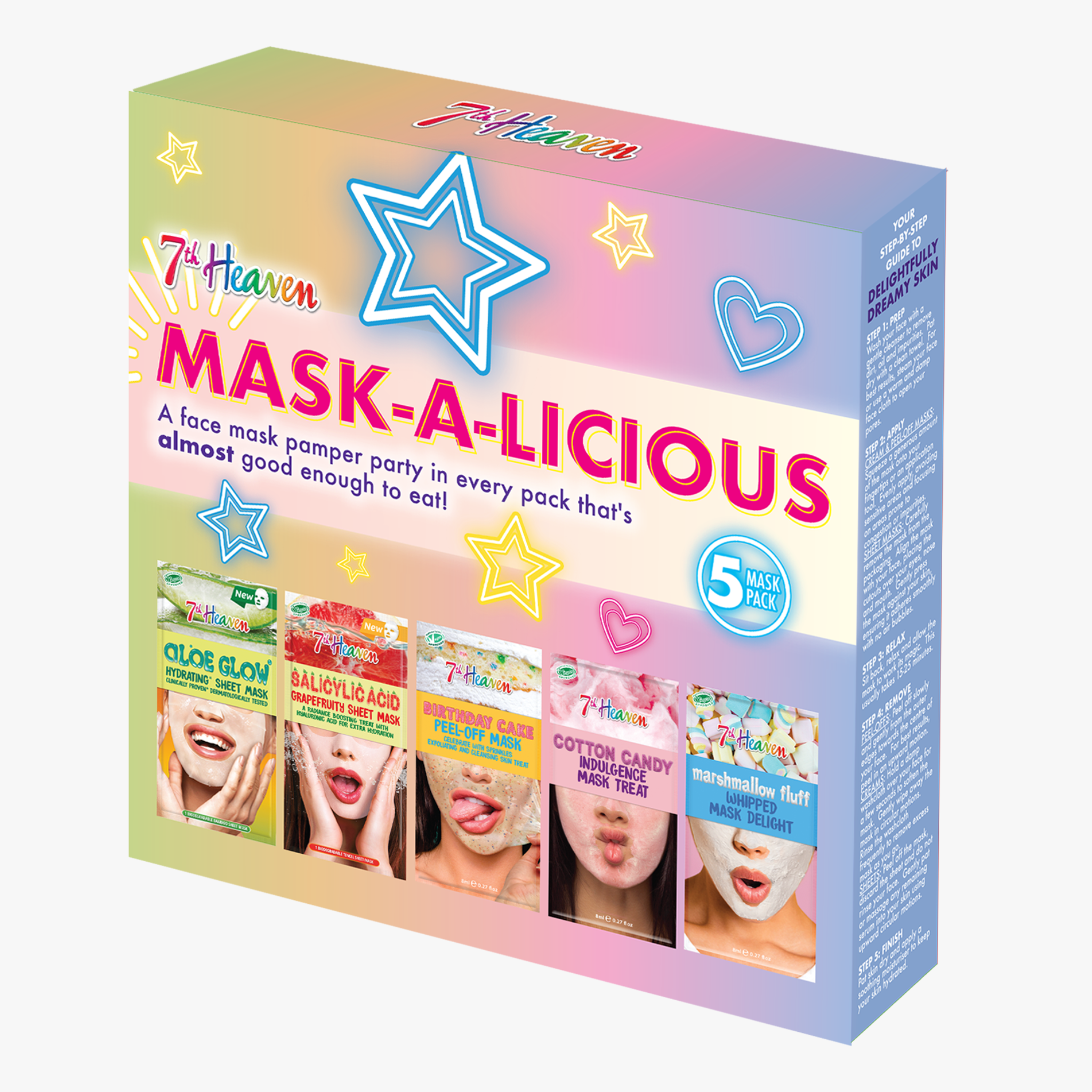 7th Heaven Mask-A-Licious Collection – Beauty Garage NZ