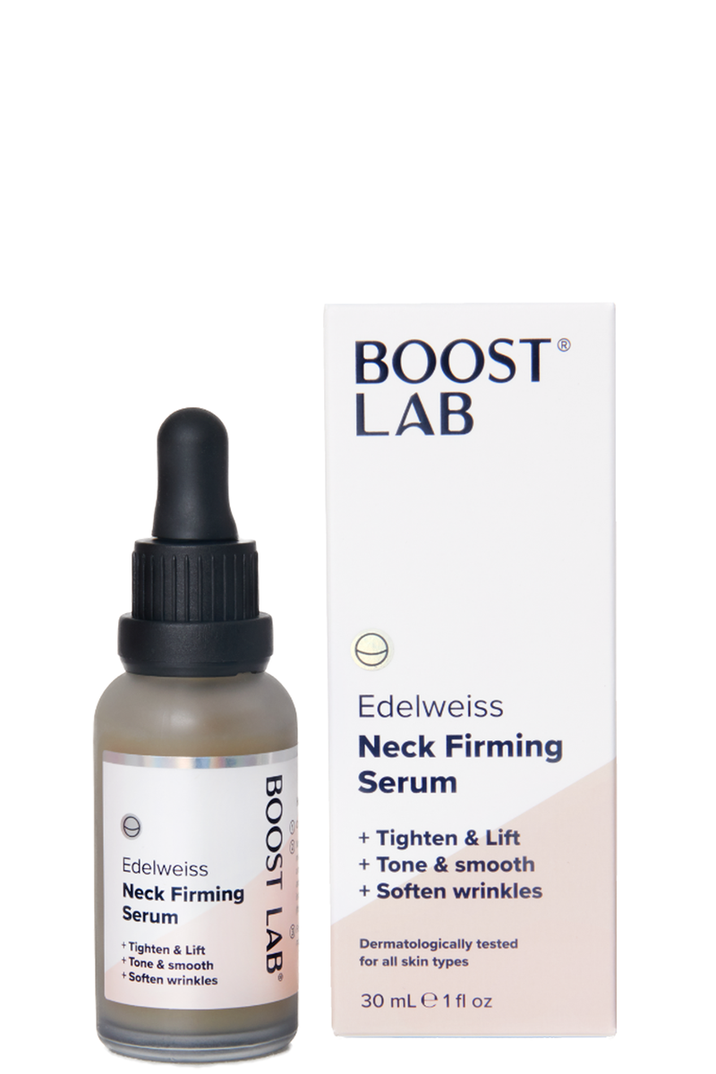 Boost Lab Edelweiss Neck Firming Serum 30ml – Beauty Garage NZ