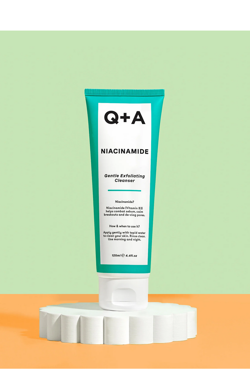 Q+A Niacinamide Exfoliating Cleanser 125ml – Beauty Garage NZ