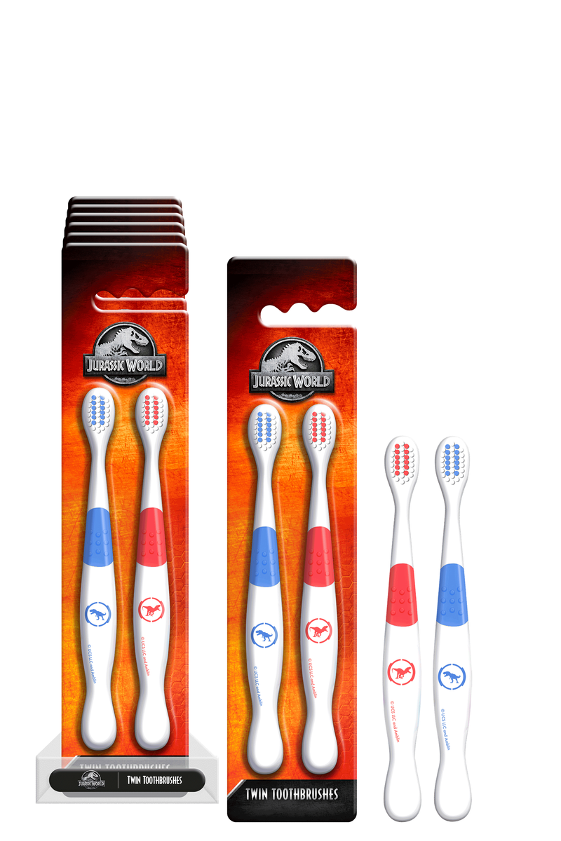 Jurassic World Twin Toothbrush – Beauty Garage NZ